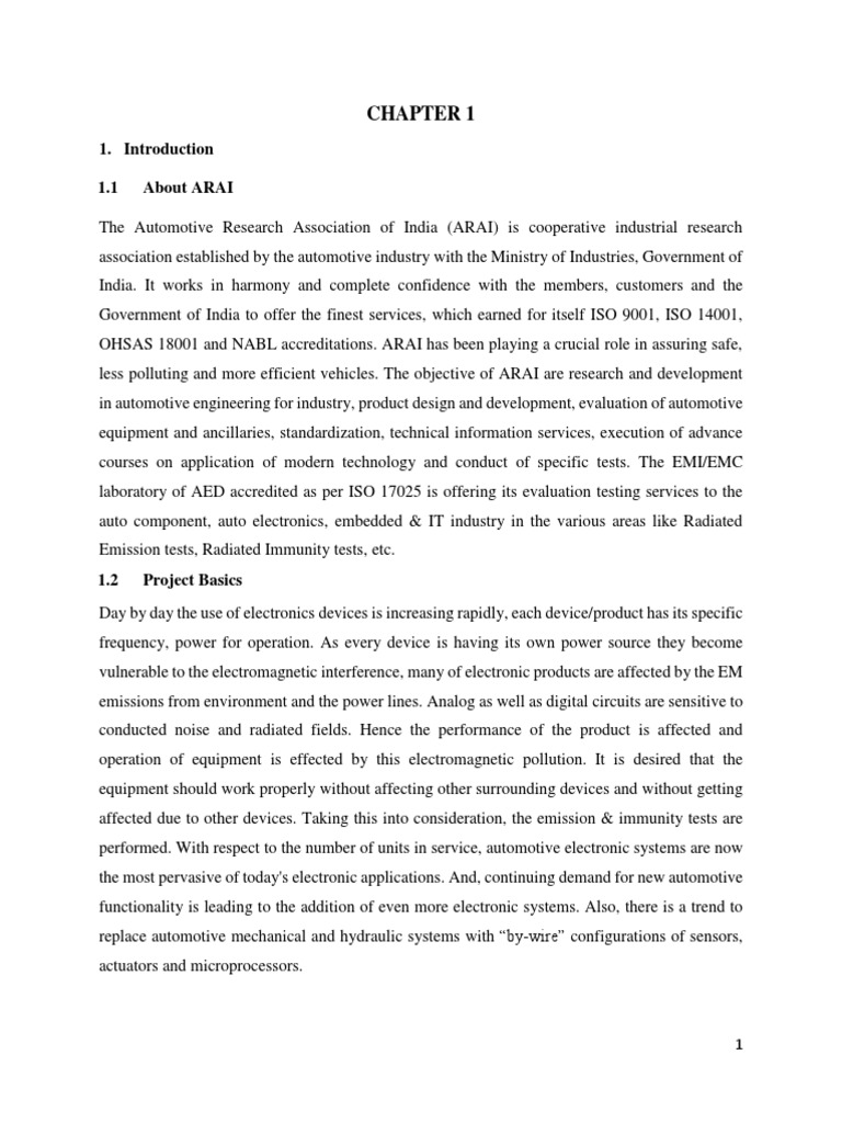 Fair Report Without Outline | PDF | Electromagnetic Compatibility | Electromagnetic Interference