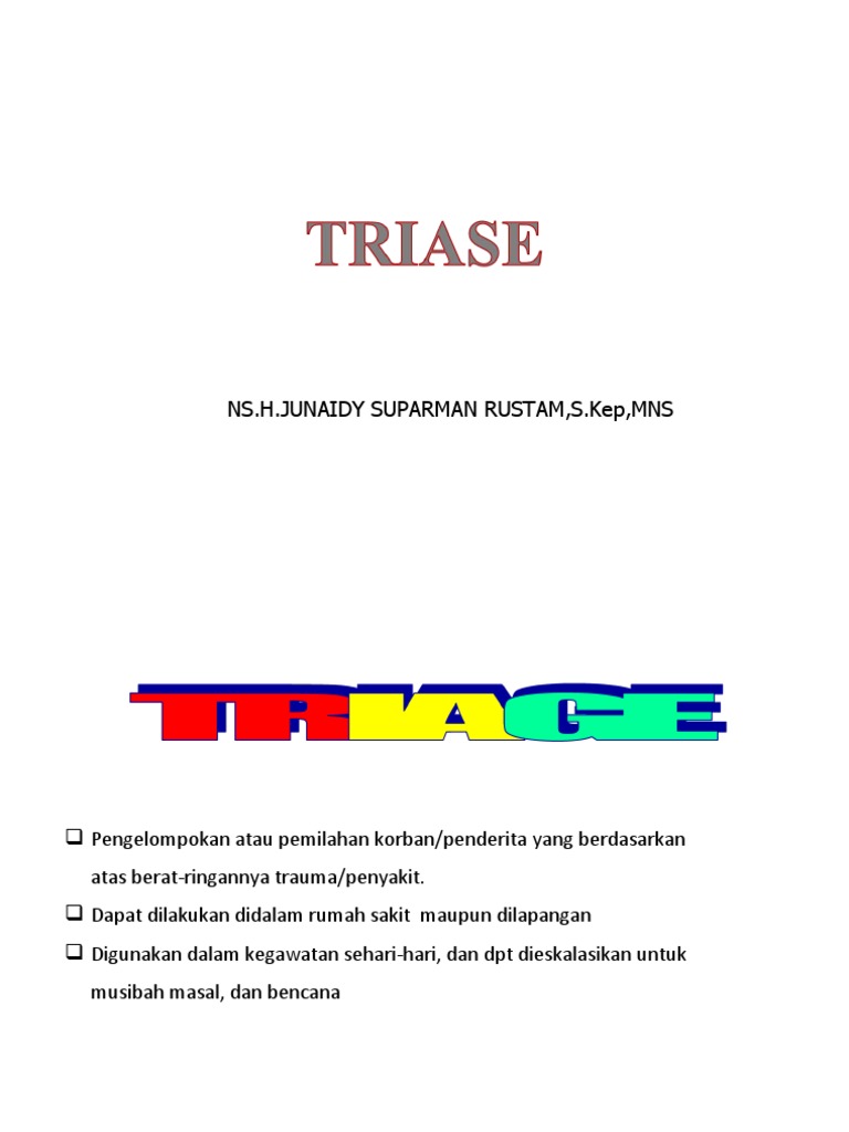 Triase | PDF