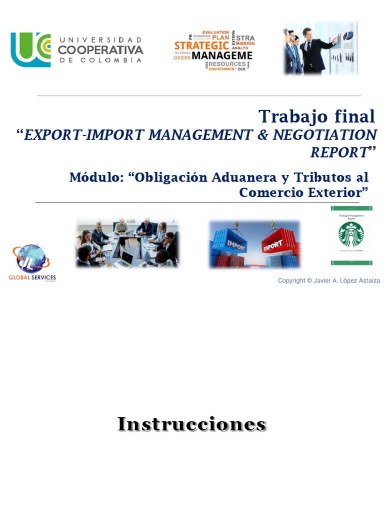 Trabajo Final - Export-Import Report - 2022 | PDF | Business | Gestión ...