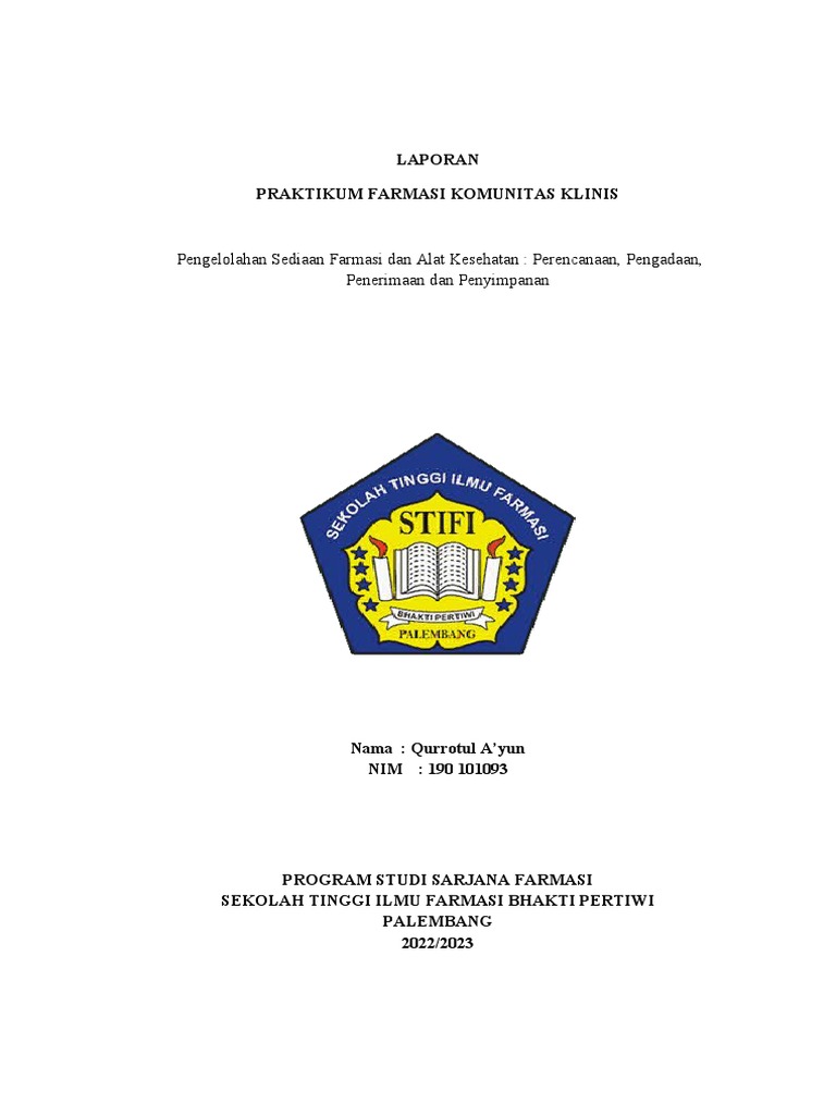 Laporan FKK 1 Qa | PDF