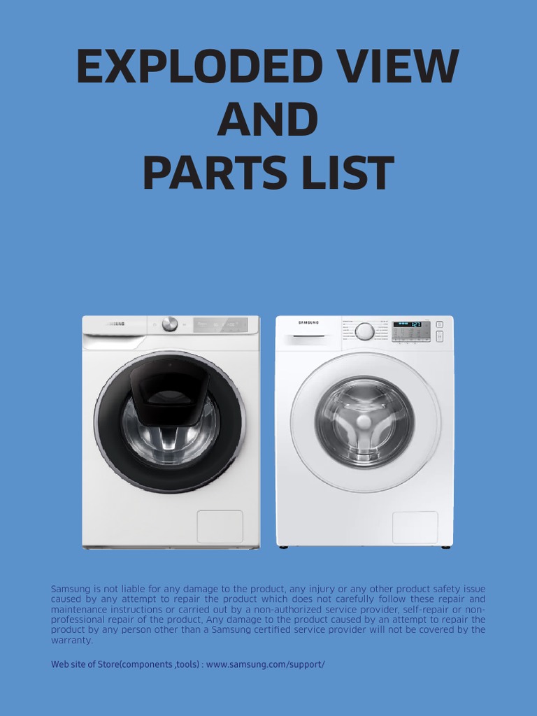 EU EV WW WD6000T English 210226 | PDF | Equipment | Manufactured Goods