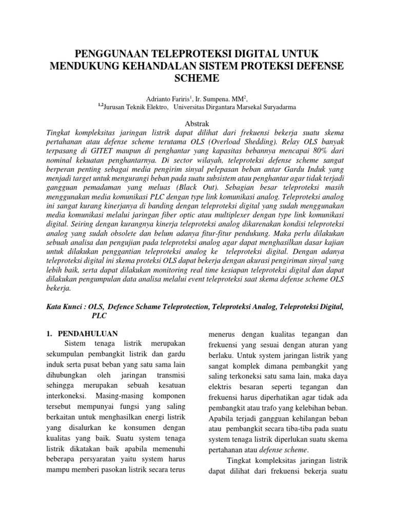 Teleprotection | PDF