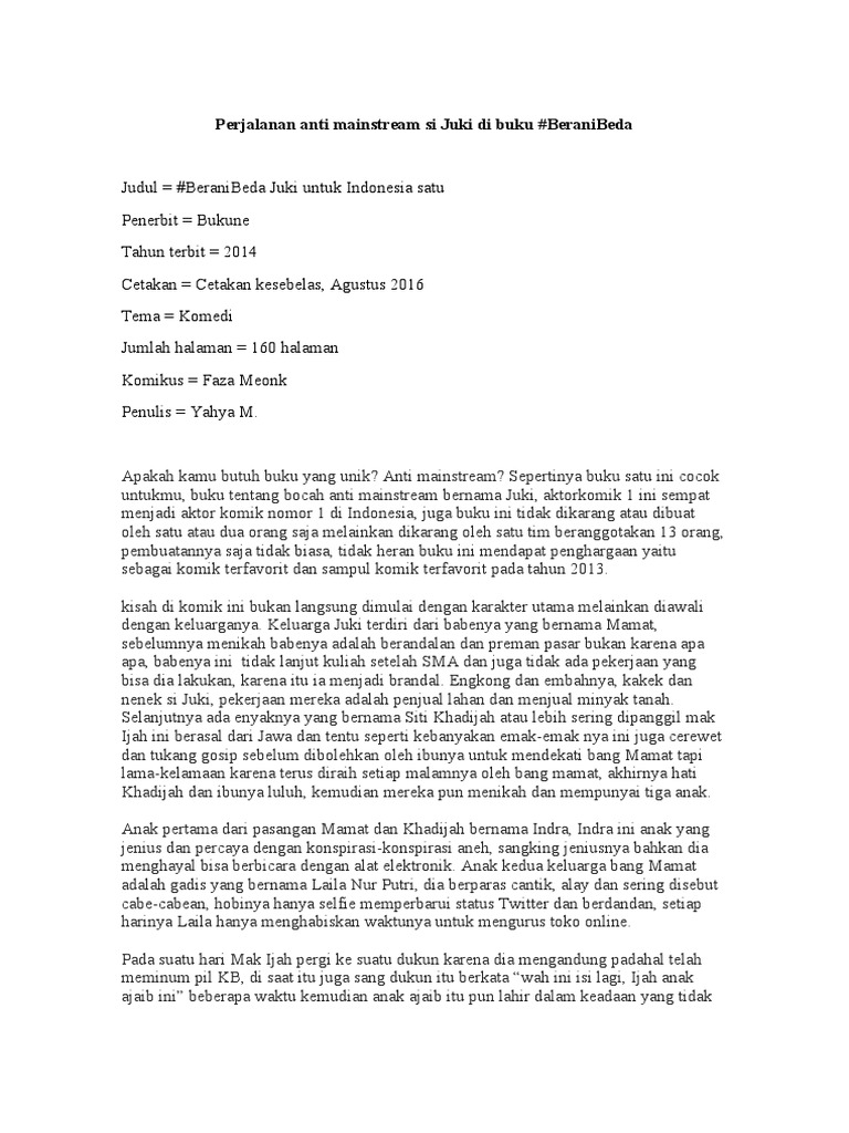Ulasan Juki | PDF