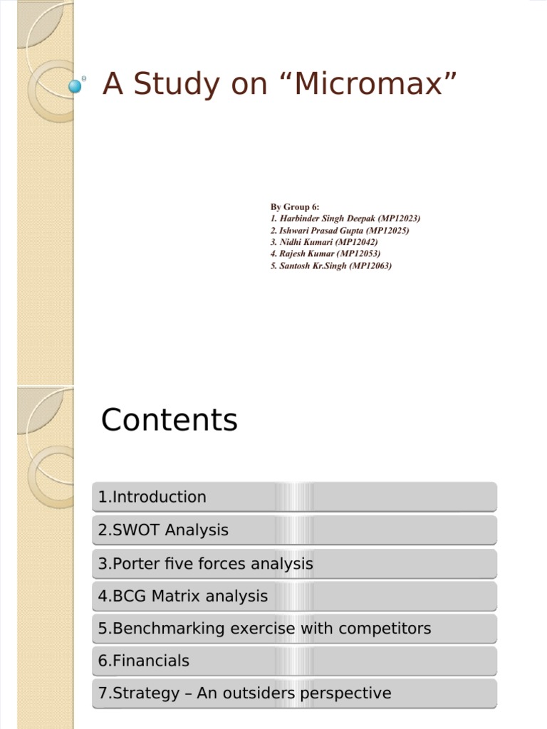 Micromax Case | PDF | Mobile Telecommunications User Equipment | Mobile Phones