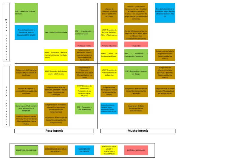 Mapeo de Actores - Ejemplo | PDF | Juventud