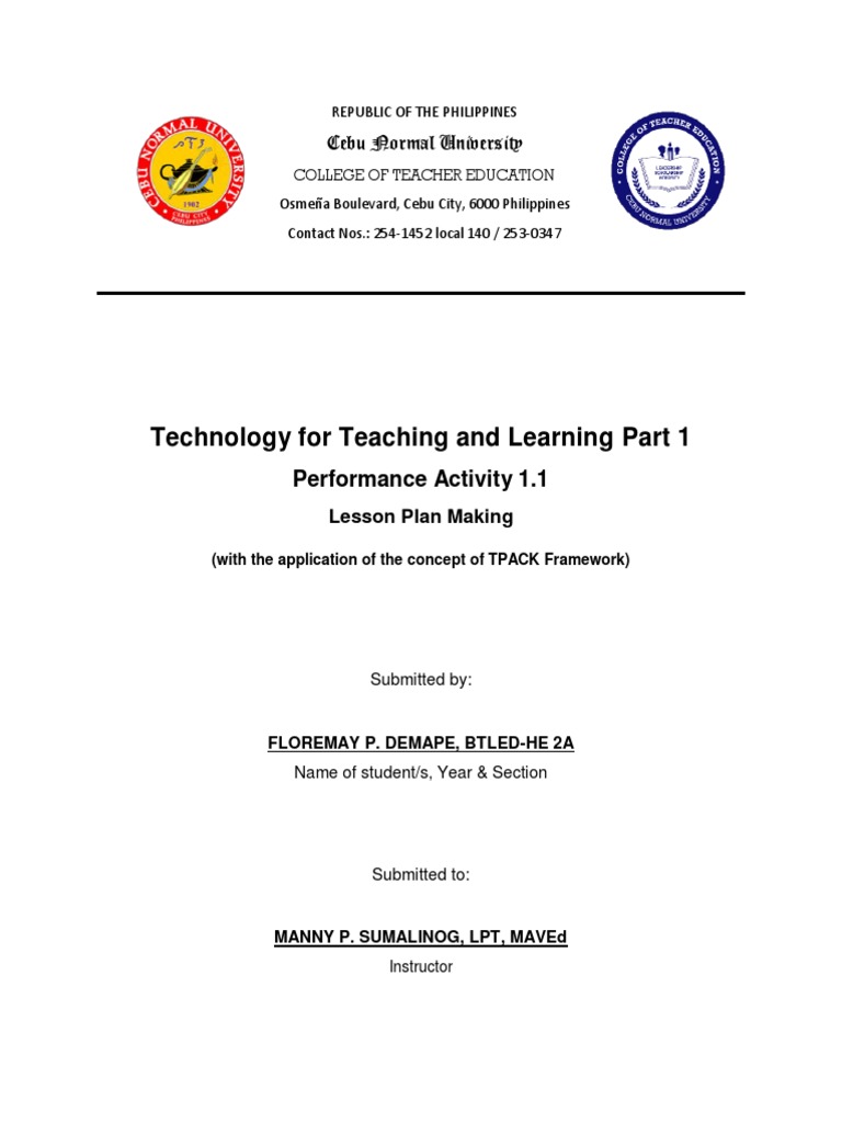 TLE 10: Mastering Napkin Folding | PDF | Lesson Plan