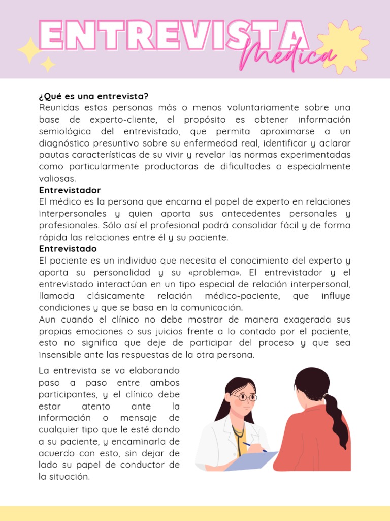 Guía sobre la Entrevista Médico-Paciente | PDF | Empatía | Clínica