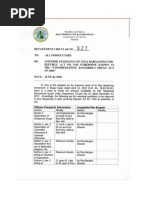 PNP CMC No. 20-2018 (PNP Oplan Disiplina) | PDF