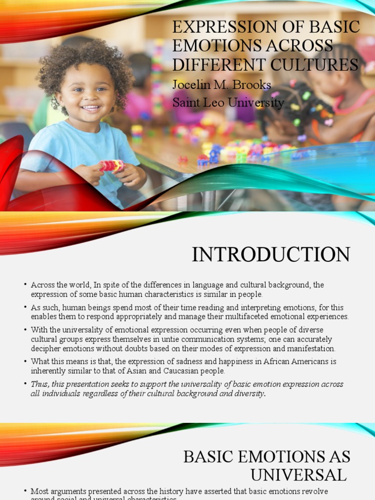 Universal Emotions Across Cultures | PDF | Emotions | Disgust