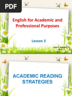 Lesson 2 Eapp | PDF | Reading Comprehension | Cognitive Psychology