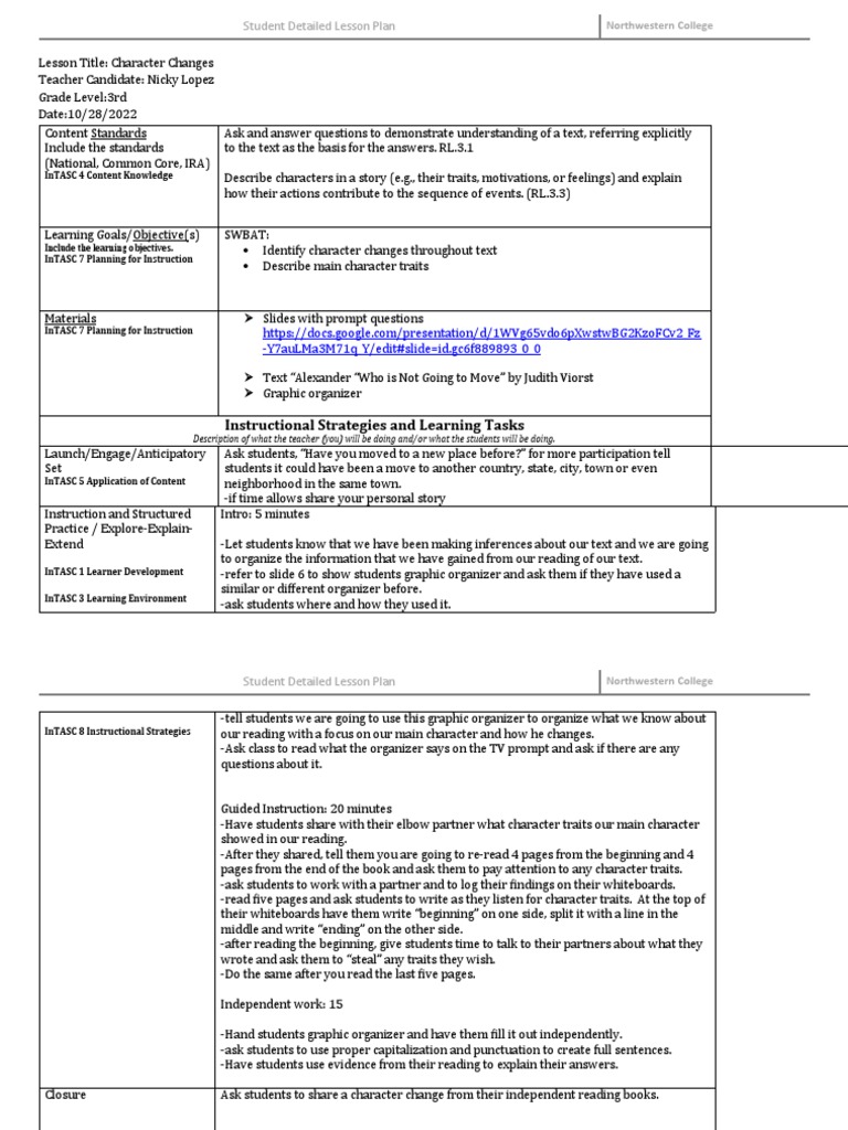 Detailed Lesson Plan 2 Portfolio | PDF | Lesson Plan | Educational Assessment