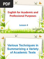 EAPP-LESSON-1-text Structure | PDF