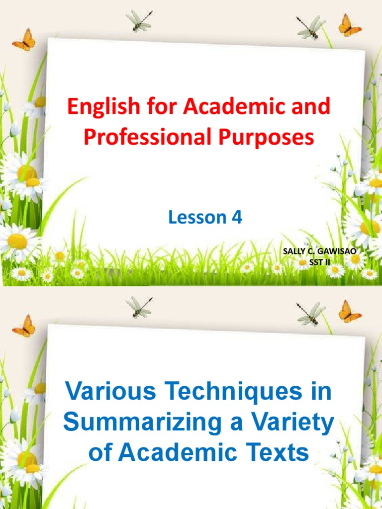 Academic Text Summarization Techniques | PDF | Cognitive Science | Learning