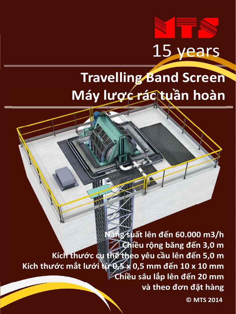 Travelling Band Screen - Máy vớt rác băng tải xích quay | PDF