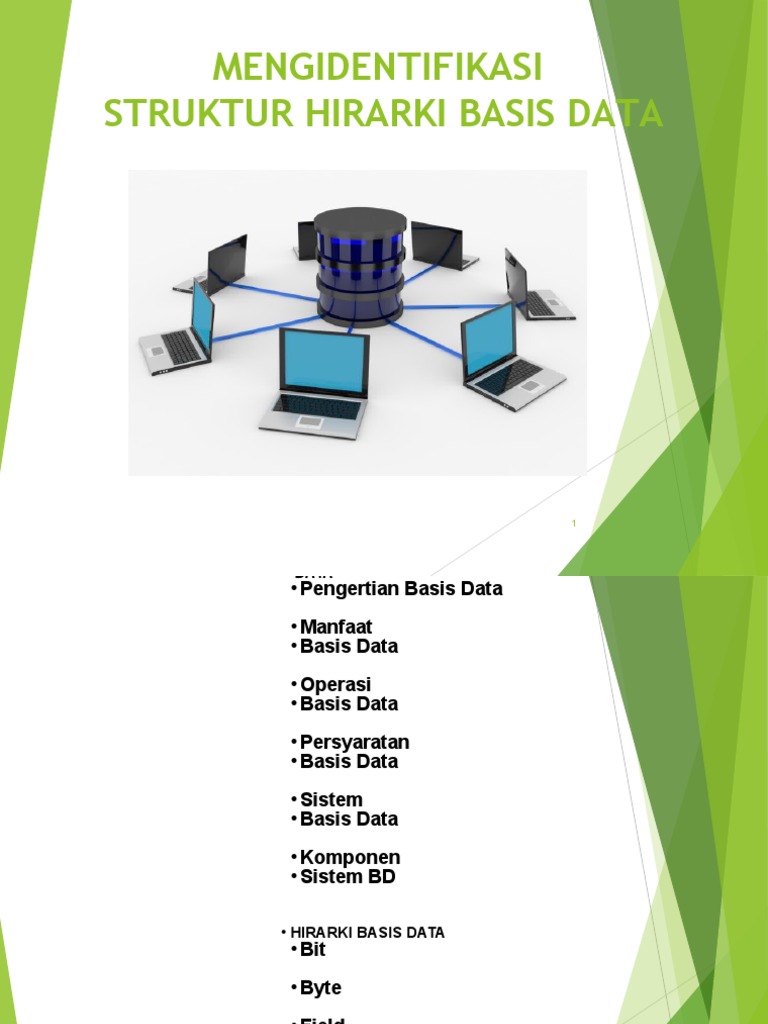 Struktur Hirarki Basis Data dan Komponennya | PDF