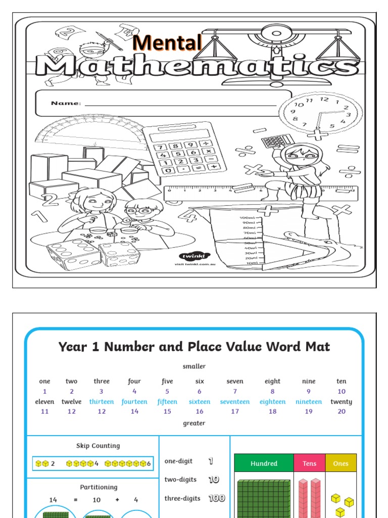 Mental Math | PDF | Shape | Mathematics