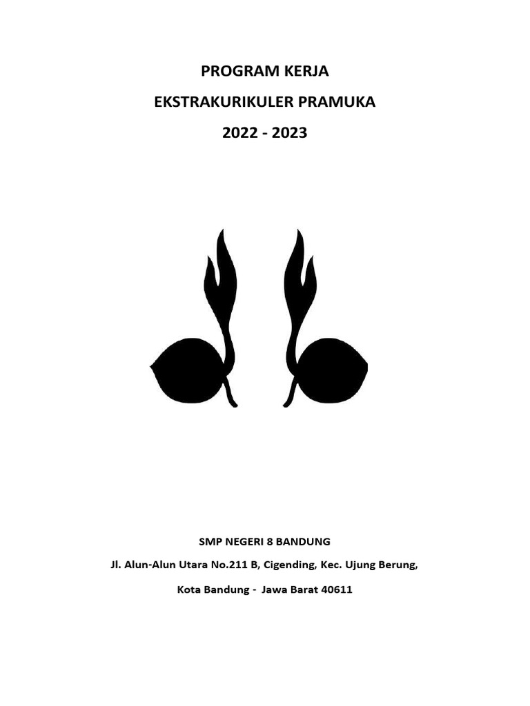 Proker Ekstra Kurikuler Pramuka SMP 8 | PDF