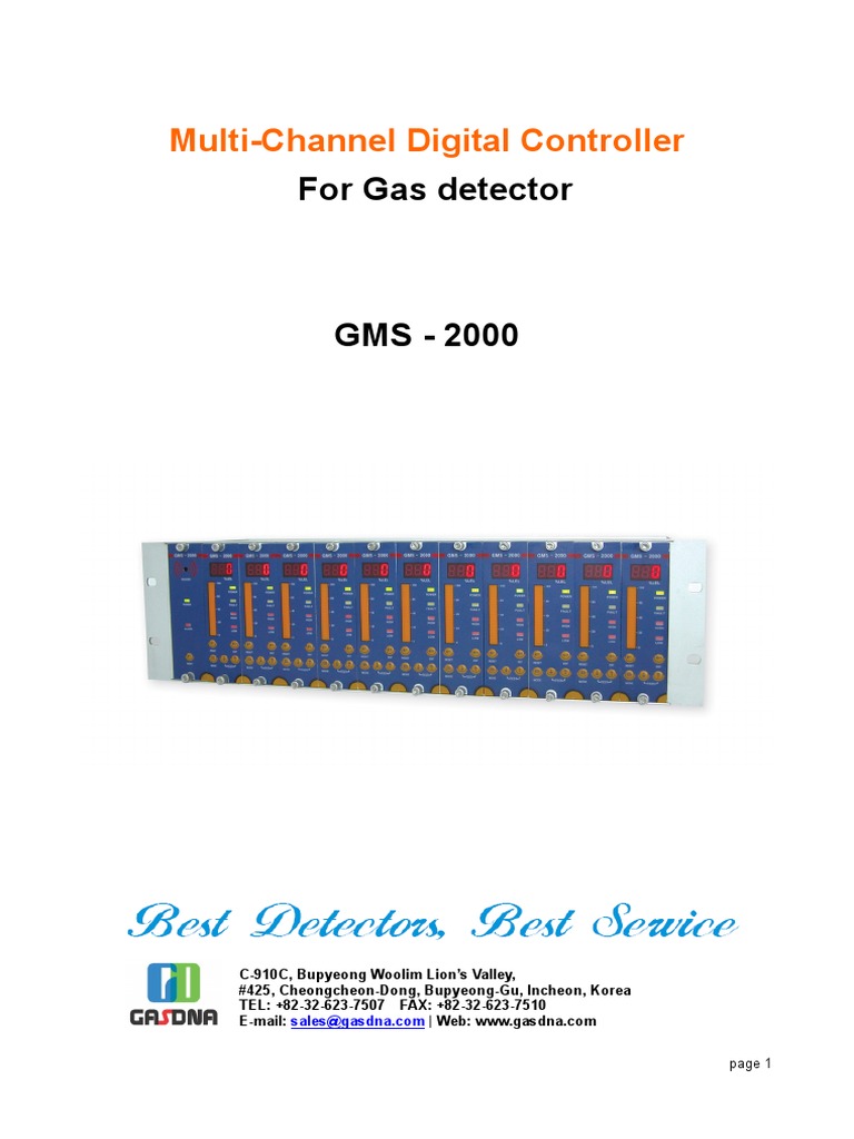 Multi-Channel Gas Monitoring | PDF | Programmable Logic Controller ...