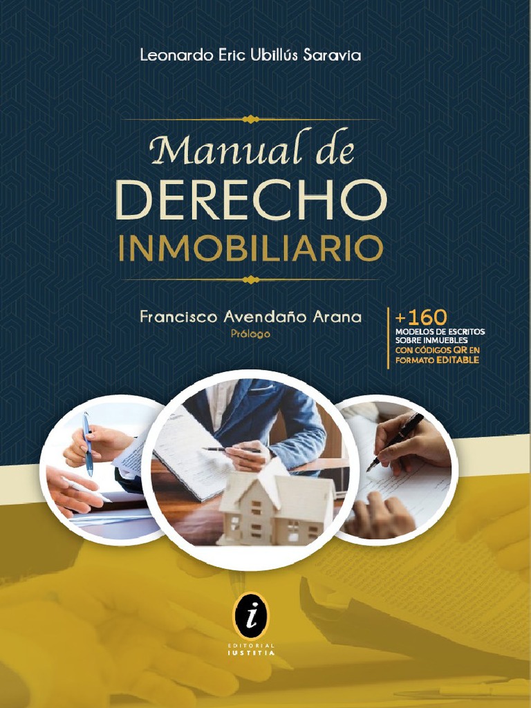 Indice Manual de Derecho Inmobiliario | PDF | Propiedad | Mandato