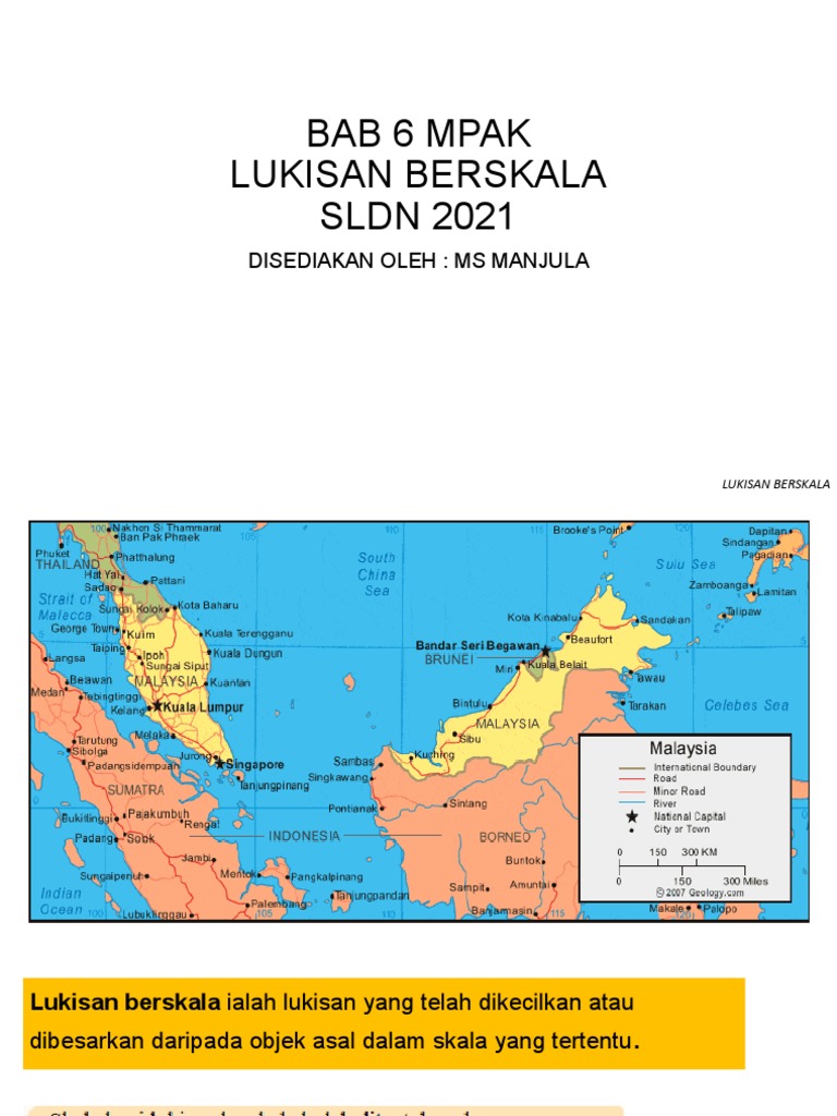 SLDN Bab 6 Lukisan Skala | PDF