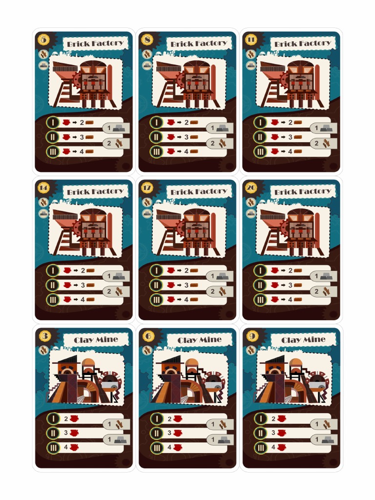 Rusty Industry Print and Play | PDF