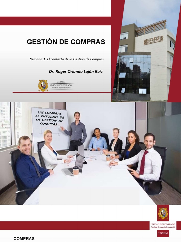 CURSO GESTION de COMPRAS Semana 1 El Contexto de La Gestión de Compras ...