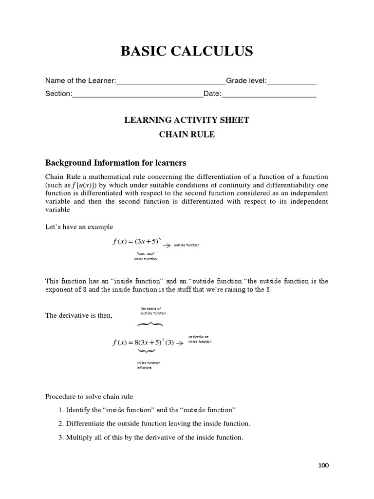 Week7 Pdf Derivative Function Mathematics