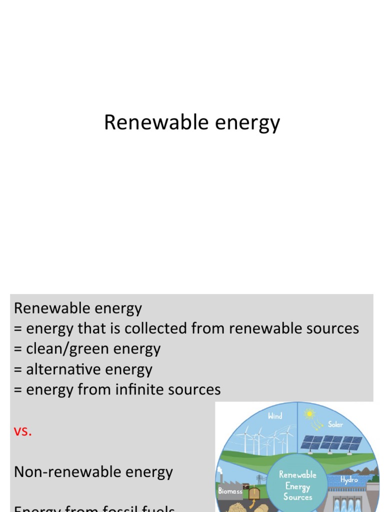 Renewable Energy | PDF