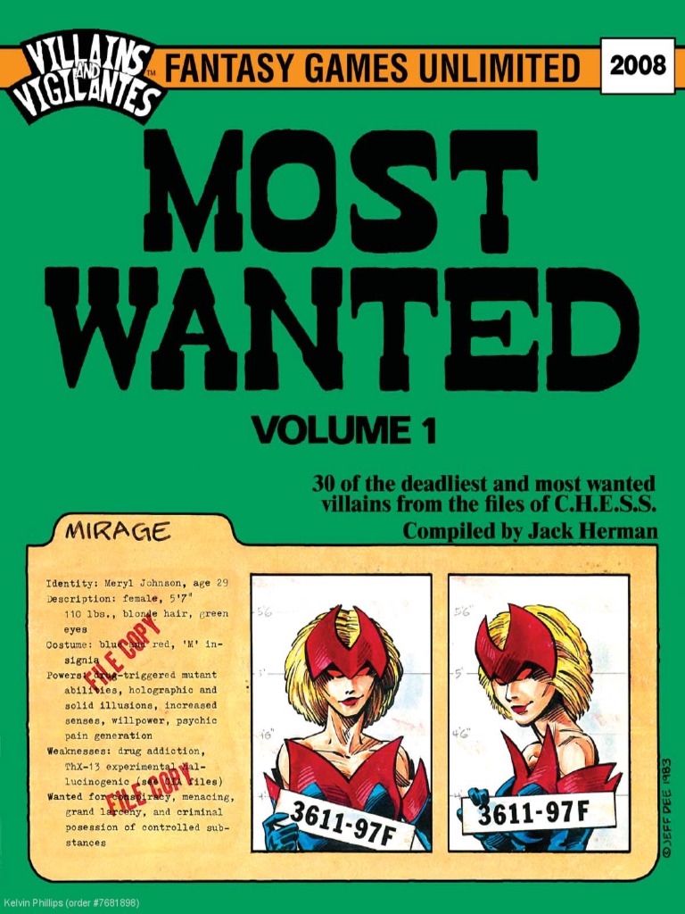 Most Wanted Volume 1 (7681898) | PDF | Police