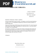 Carta Solicitud de Chequera | PDF