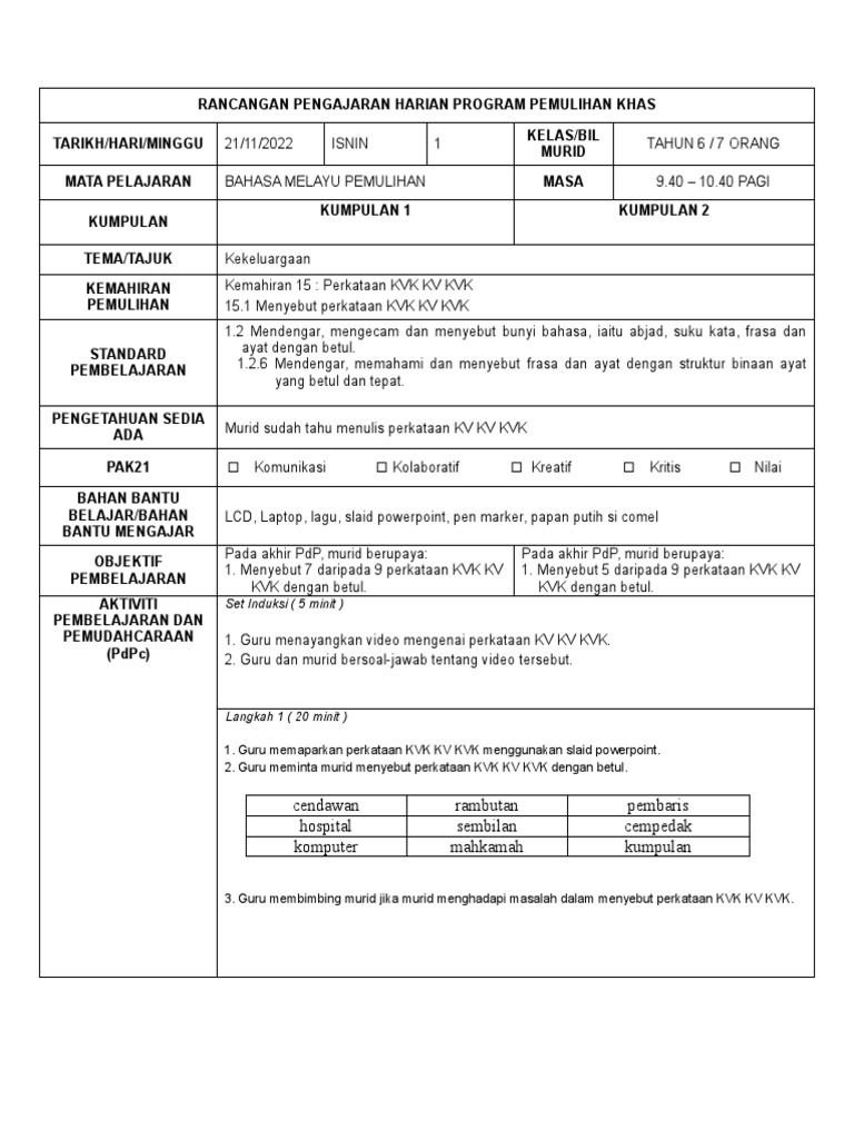Kbat Faiz 2022 | PDF