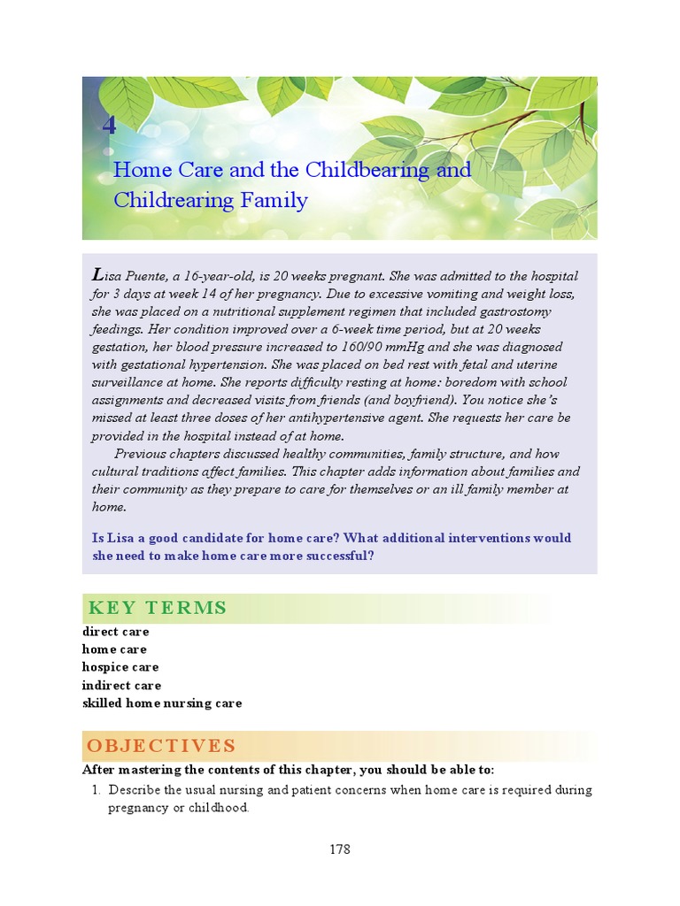 Chapter 4 (Maternal) | PDF | Nursing | Health Care
