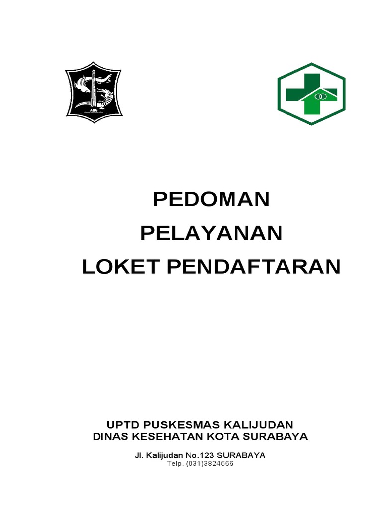 Pedoman Loket Pendaftaran | PDF
