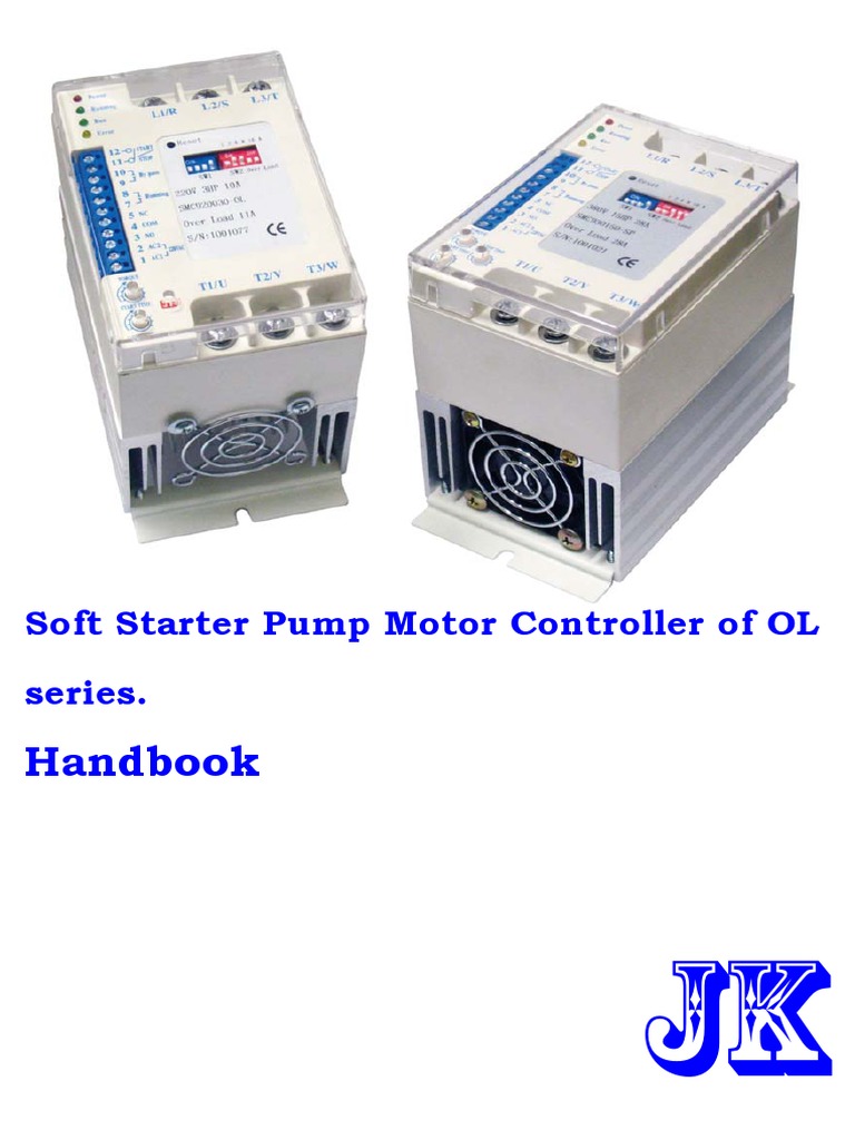 Handbook: Soft Starter Pump Motor Controller of OL Series | PDF ...