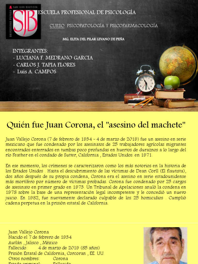 Juan Corona | PDF