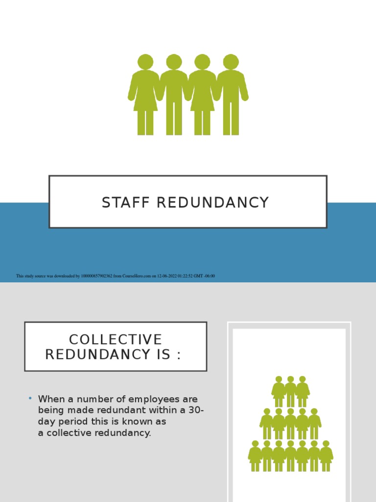 Staff Redundancy | PDF | Employment | Layoff