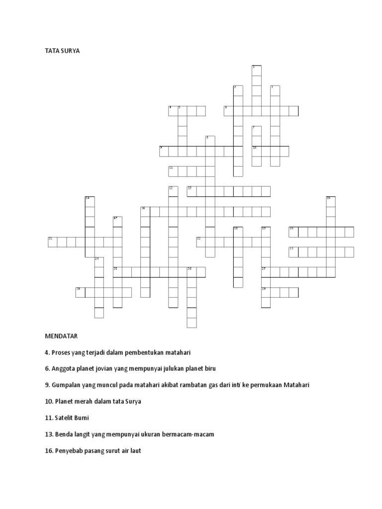 Tts Tata Surya Kelas 7 Pdf