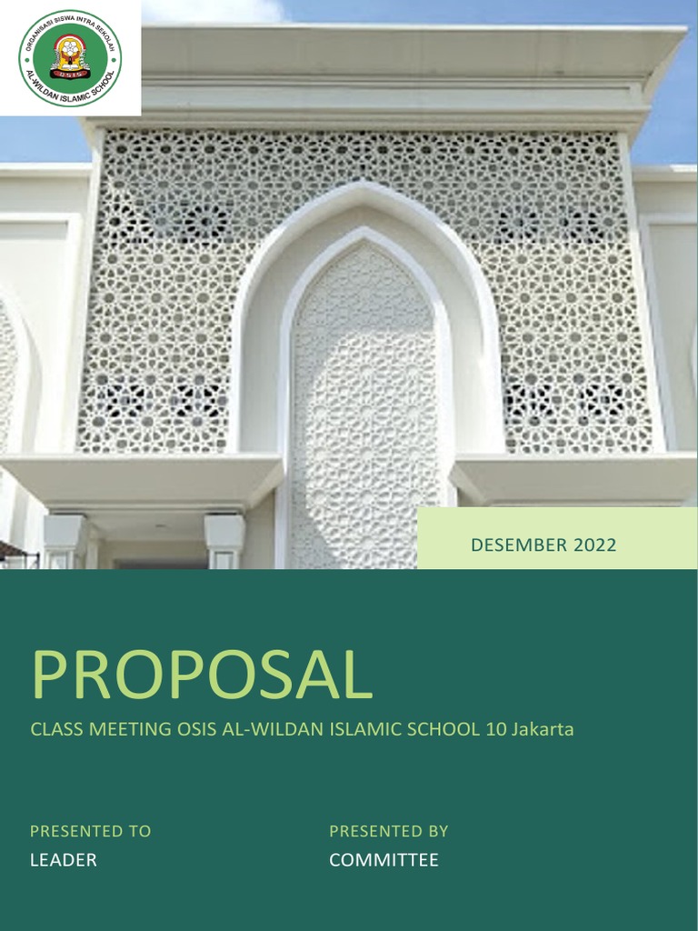 Proposal Class Meeting Aw10 | PDF