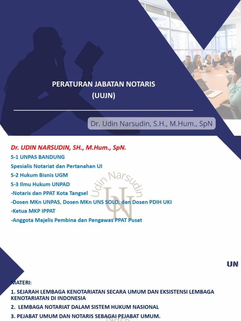 Materi UUJN | PDF