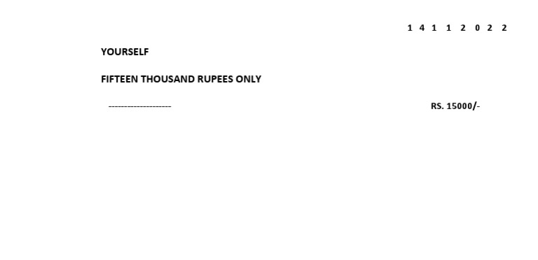 Cheque Axis Printing | PDF