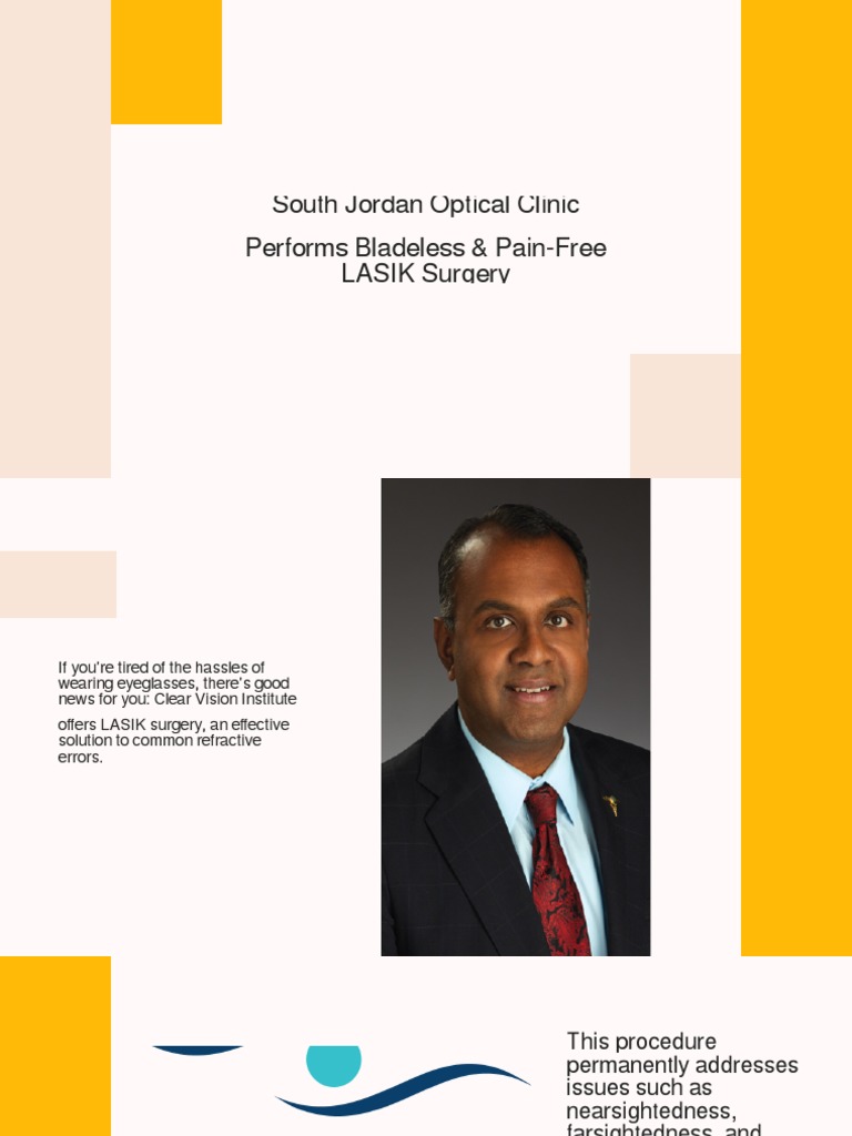 South Jordan Optical Clinic Performs Bladeless & Pain-Free LASIK ...
