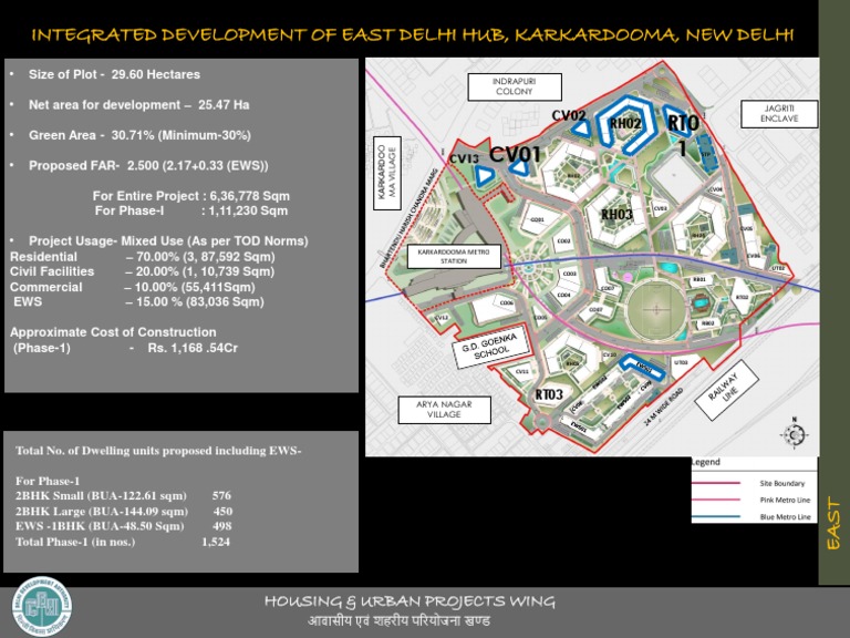 TOD East Delhi HUB - Karkardooma (01-LOP) | PDF
