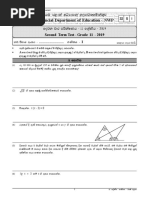 Grade 10 Maths Short Notes | PDF