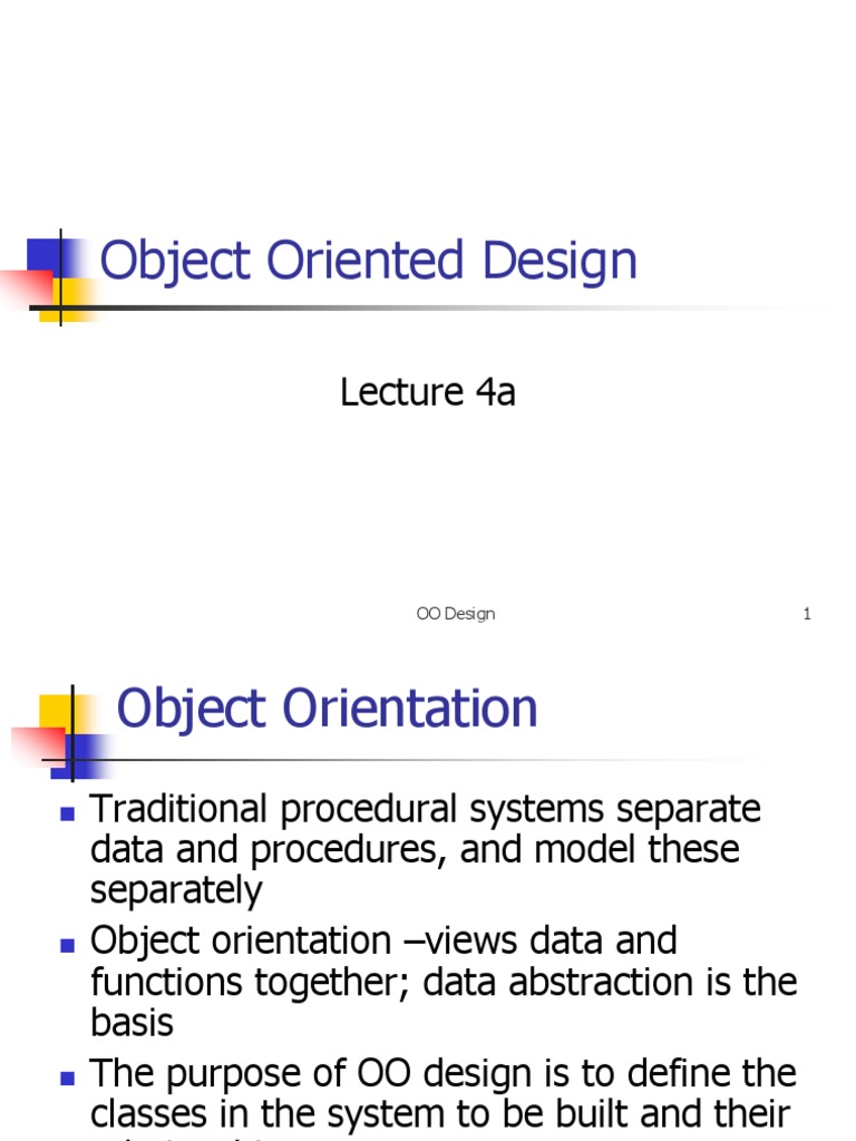 3 - Object Oriented Design | PDF | Inheritance (Object Oriented ... 3 - Object Oriented Design | PDF | Inheritance (Object Oriented ...