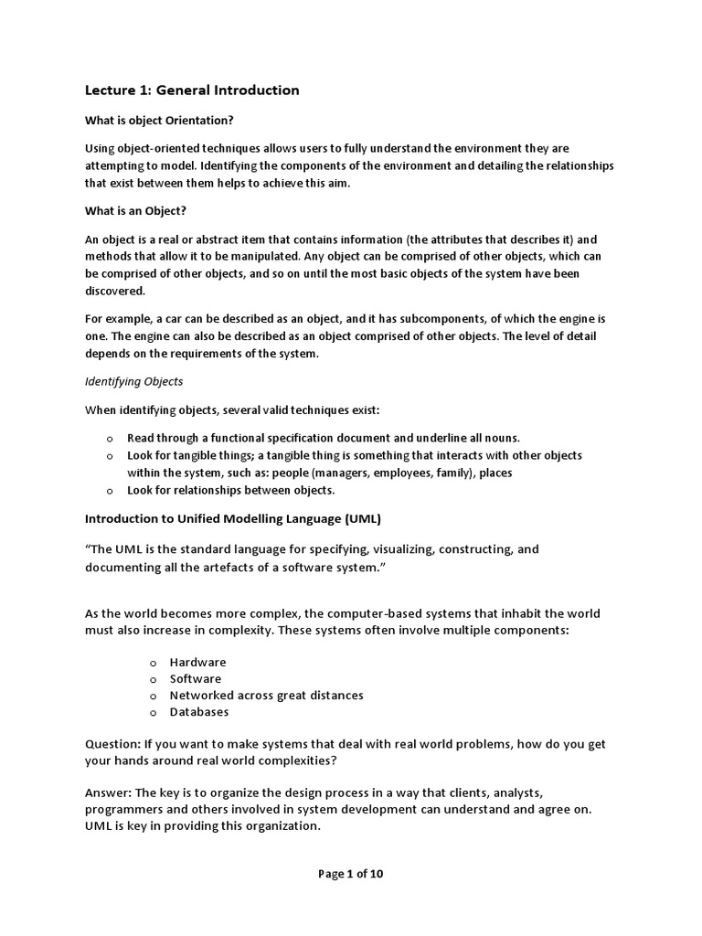 4 - UML An Introduction | PDF | Use Case | Unified Modeling Language