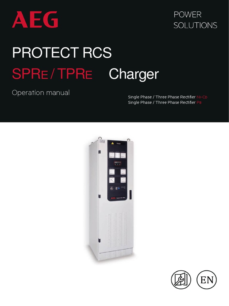 Protect Rcs Man en | PDF | Rectifier | Battery Charger