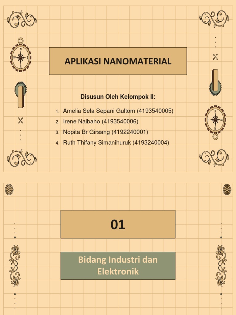 Kel 2.PSF 19 A.Pengantar Nanomaterial - PPT 10 Dan 11.aplikasi Nanomaterial | PDF