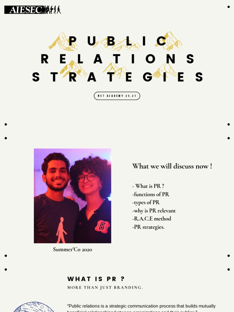 Public Relations Strategies | PDF | Public Relations | Reputation