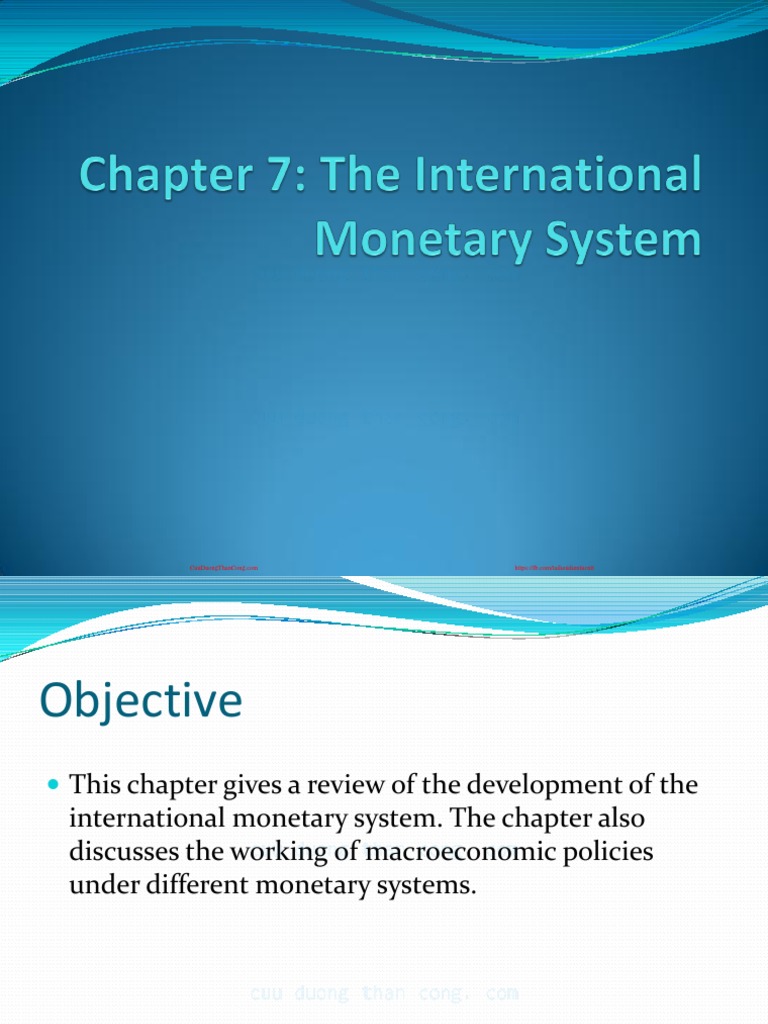 International Monetary System Overview | PDF | Bretton Woods System ...