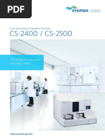 Sysmex CELLPACK DCL Overview | PDF | Blood Cell | Vertebrates